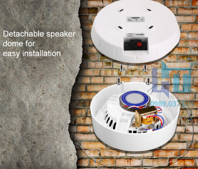 DSP5311 Loa gắn trần nổi chống cháy 10W - HATHANG AUDIO - HÀ THẮNG SOUND COMPANY