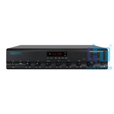 DMA350U, 350W Amply mixer số với Bluetooth, USB, FM, SIREN - HATHANG AUDIO - HÀ THẮNG SOUND COMPANY